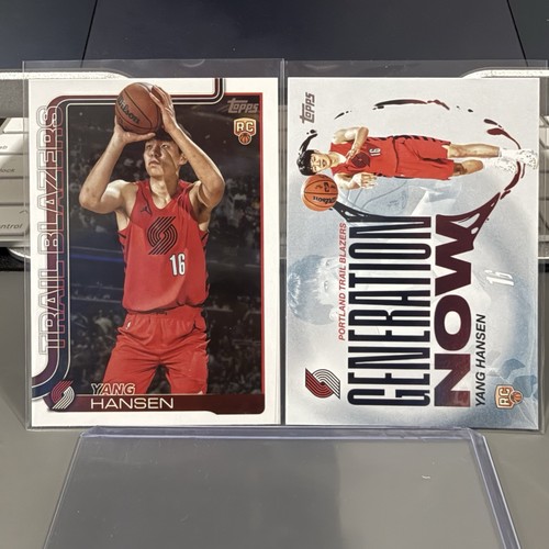 Yang Hansen 2025-26 Topps #216 & Generation Now Yang GN-16 | eBay
