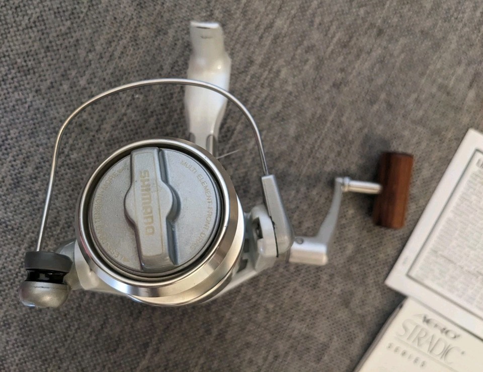 Shimano Aero Stradic 4000 Spinning Fishing Reel, Box, 2 Papers, Nice ...