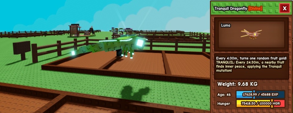 DRAGONFLY GROW A GARDEN - [MUTATED,MUTATION] - QUICK DELIVERY | eBay