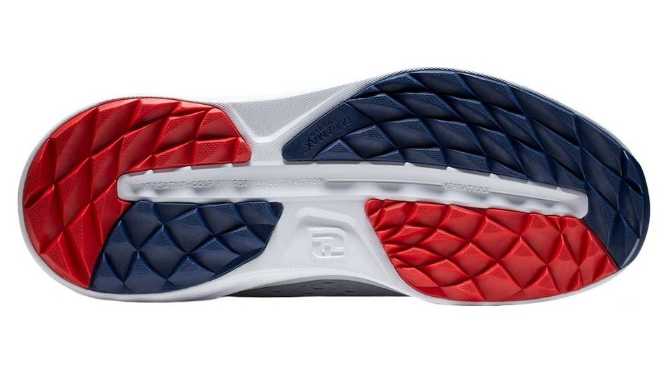 FootJoy Flex XP Previous Season 56284 Gray Navy Red Men Spikeless Golf ...
