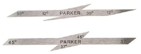 Parker HYDRAULIC THREAD IDENTIFICATION KIT MIK-1 Caliper Set, Thread ...