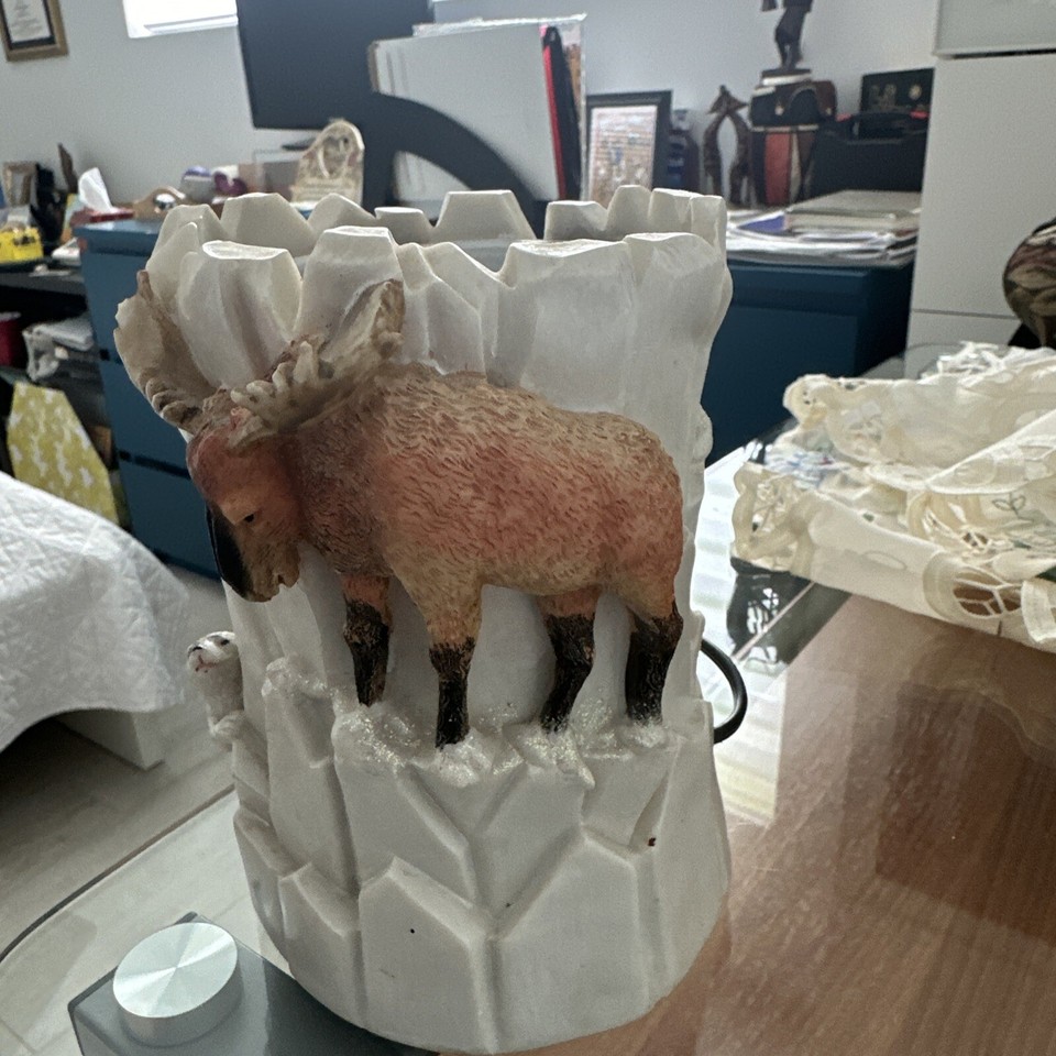 Lipan 90'S Artic Polar LAVA LAMP LIPAN Works Vintage Bears Moose Base ...