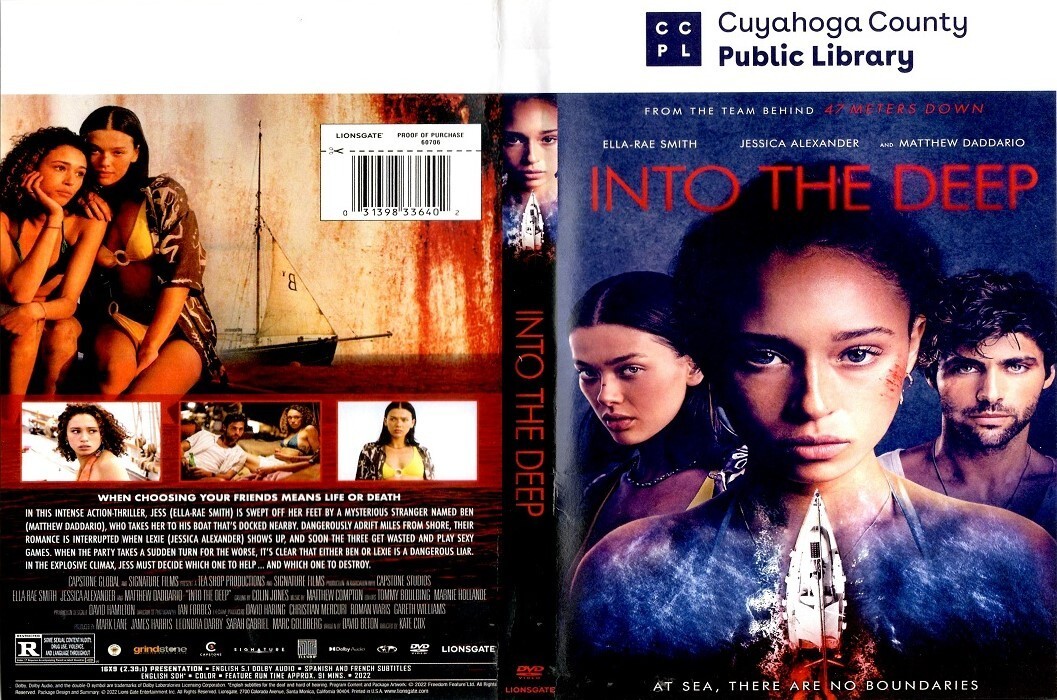 Into the Deep (DVD, 2022) Ella-Rae Smith, Jessica Alexander, Matthew ...