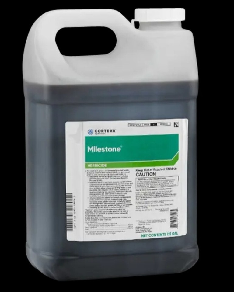 Milestone Herbicide 2.5 Gallon- Aminopyralid | eBay