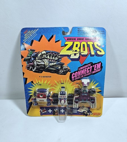 Z-Bots Linkbots E-Ratikator E-ra, Tika, Tor Robots By Galoob - Pre ...