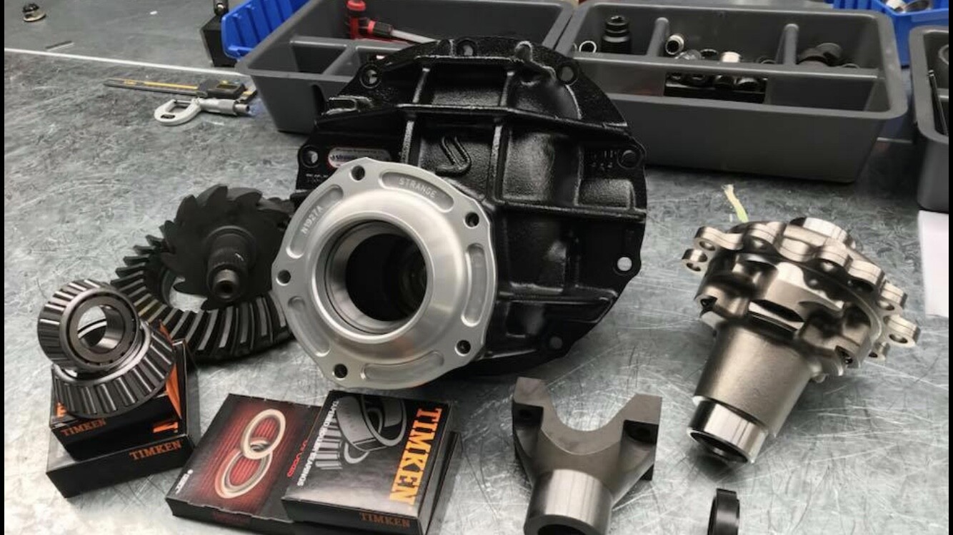 STRANGE PRO IRON 9 INCH DIFF CENTRE EATON TRU TRAC 35 SPLINE | eBay