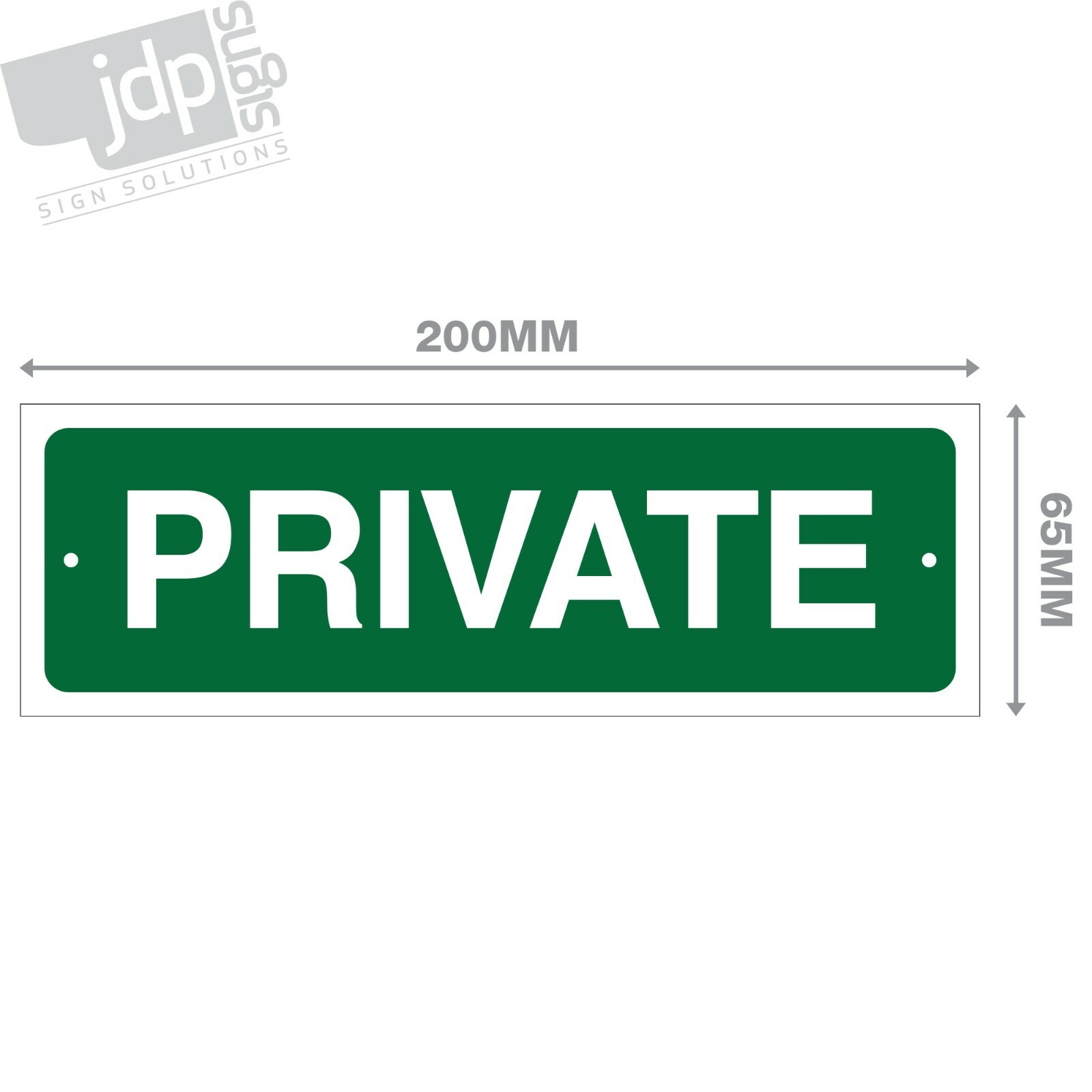 PRIVATE 3MM RIGID PVC BOARD SIGN - 21 COLOURS | eBay UK