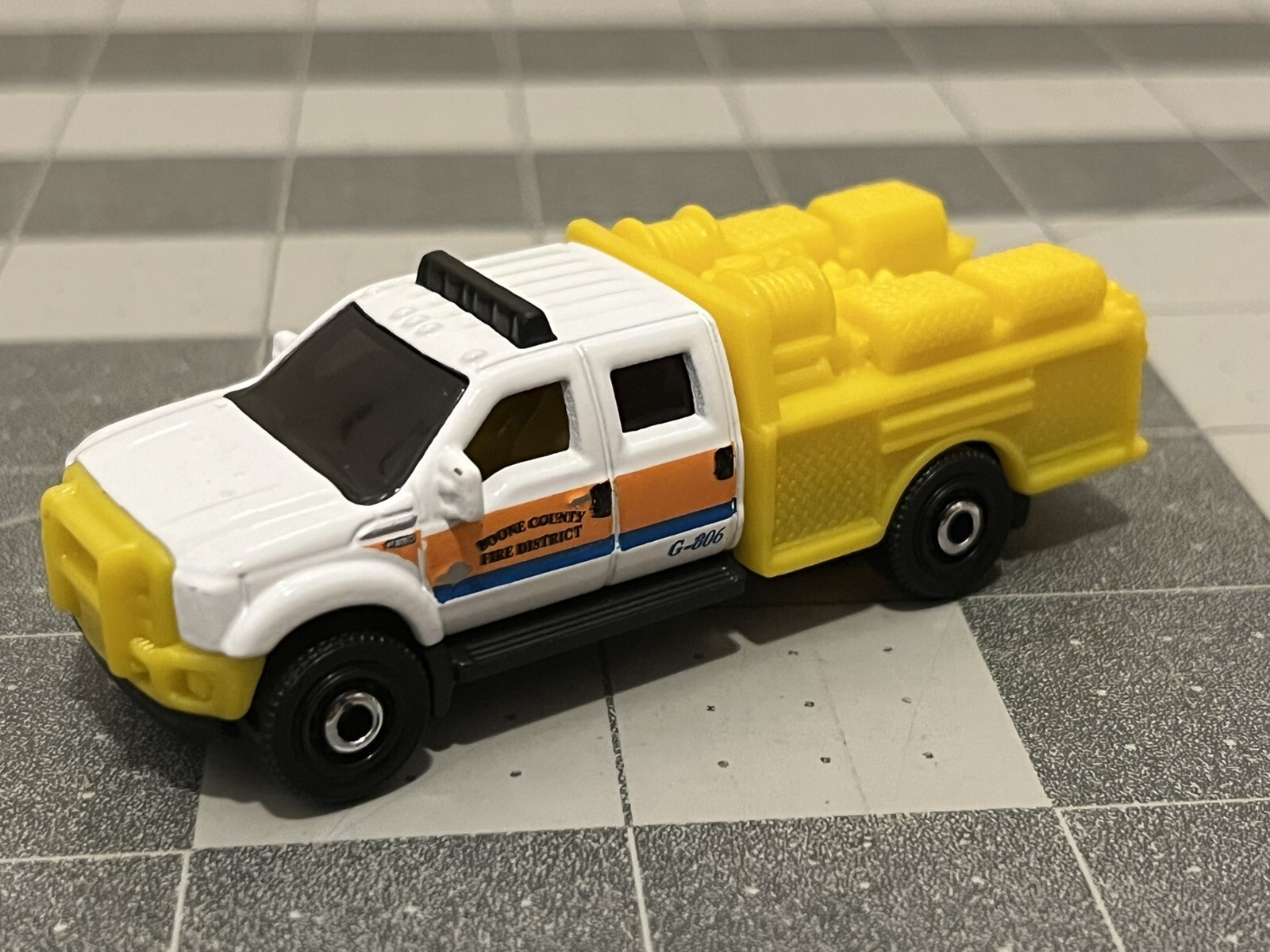 2021 MATCHBOX MBX RESCUE 5 PACK BOONE COUNTY FORD F550 SUPER DUTY LOOSE ...
