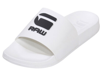 G-Star Raw Men's Cart-III TNL Slides Sandals Logo White/Black | eBay