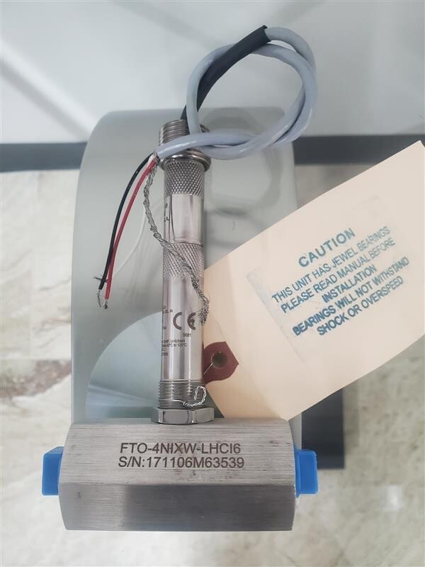 Flow Technology 27-94057-118 Flow Meter Sanitary Turbine FTO-4N1XW ...
