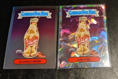 2021 Topps Chrome GPK Series 4 LOW CAL 128b Atomic Refractor + Sloshed ...