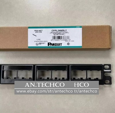 QTY:2 For Mini-Com 24 Port Modular Patch Panel CPPL24WBLY | eBay