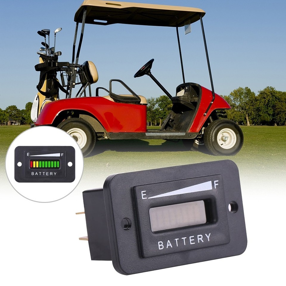 Hot Hot sale New Battery Indicator Accessories Battery Meter Gauge Spare Black | eBay Australia