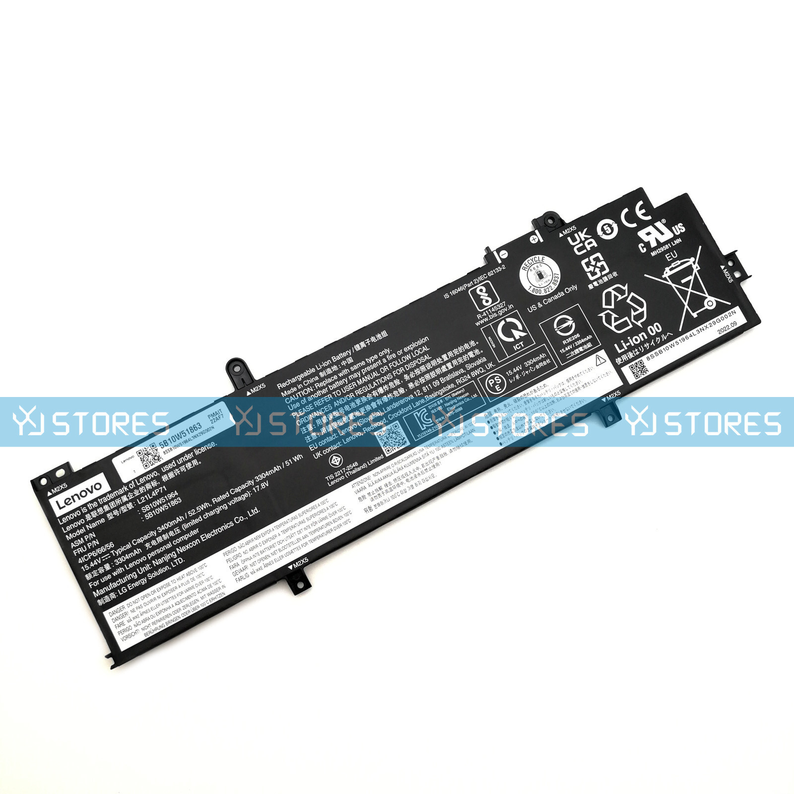 Genuine L21C4P71 L21L4P71 L21M4P71 Battery for Lenovo ThinkPad T14 P14s ...