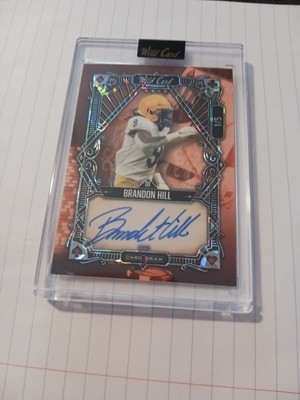 2023 Texans Brandon Hill Wild Card 5 Card Draw Auto Card #1/5 | eBay