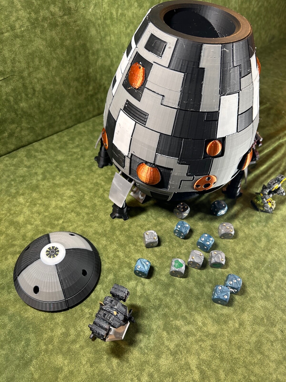 Overlord-class Dice Tower Drop Ship | Unpainted 1/285 or 6mm scale | eBay