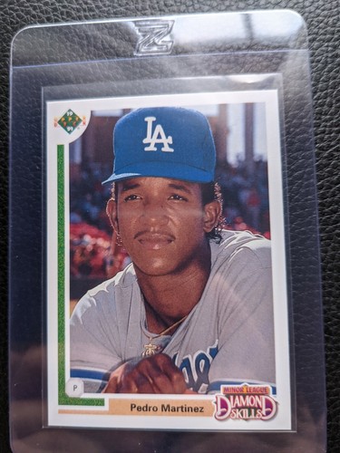 1991 UPPER DECK #2F PEDRO MARTINEZ ROOKIE CARD RC DODGERS RED SOX HOF ...