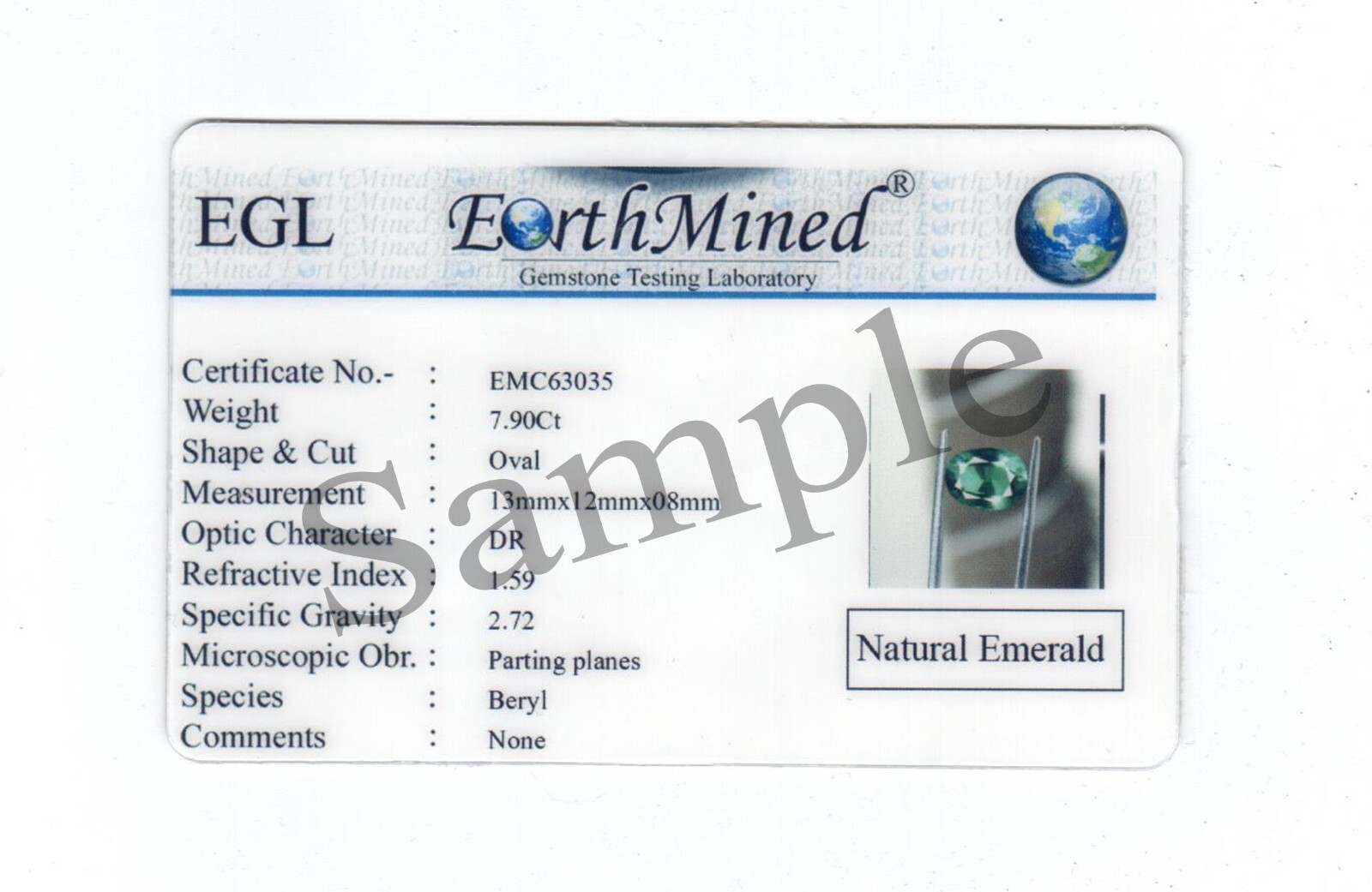 Green Emerald 15.20 Ct Certified Natural Exculsive Colombian Cut ...