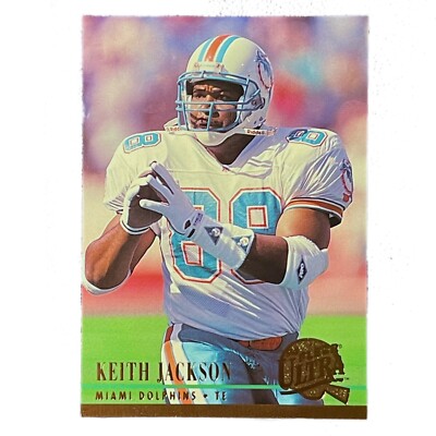 Keith Jackson 1994 Fleer Ultra NFL Card #437 Miami Dolphins Football | eBay