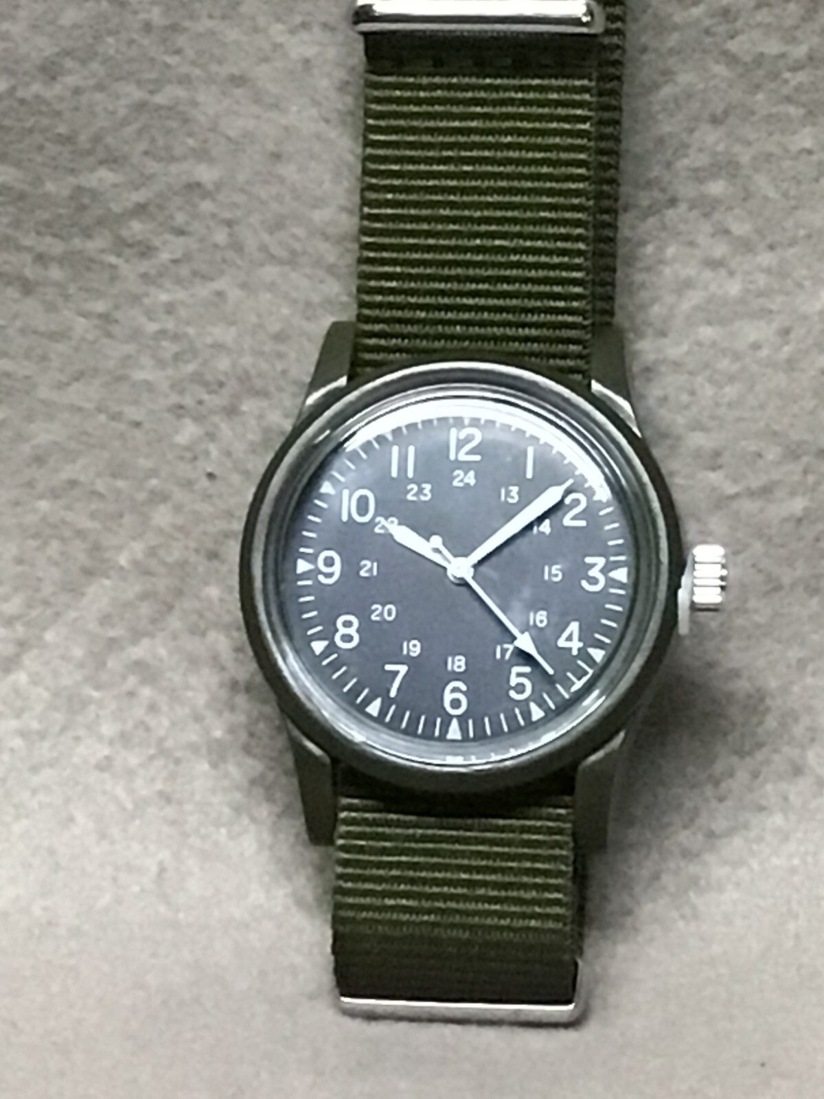 [NEW] DAISO JAPAN Military Style WATCH Reliable Hattori/Seiko Movement ...