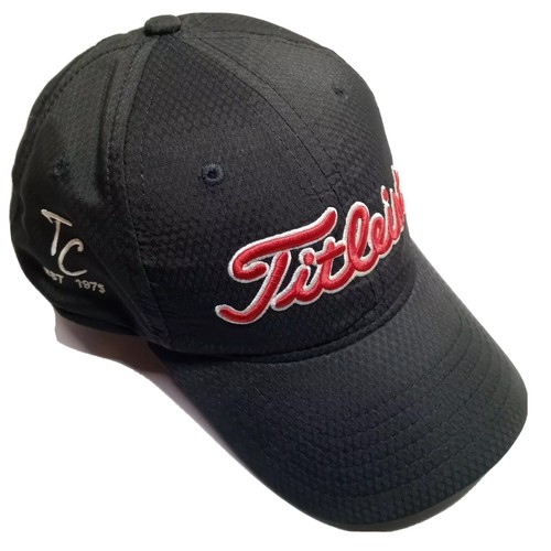 TITLEIST TC EST 1975 Golf Raised 3D Embroidered Adjustable Strapback ...