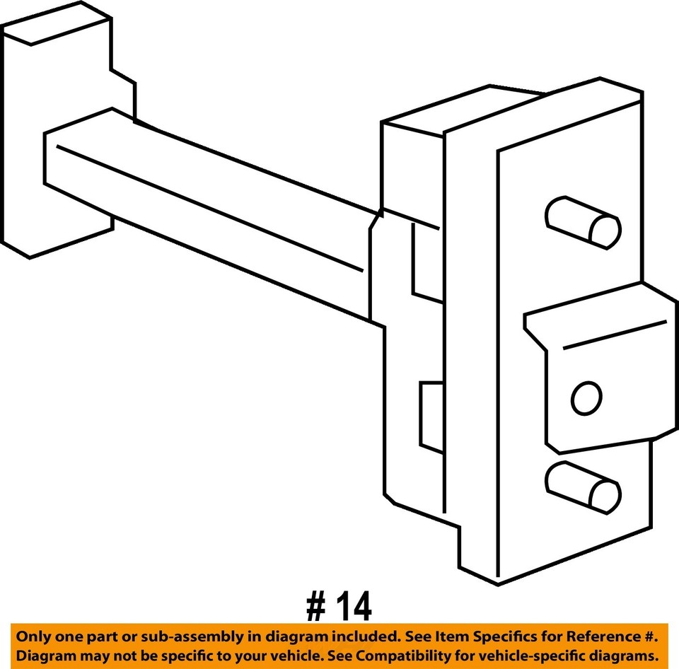 GM OEM 13-22 Encore,Trax Rear Door Lock Hardware-Door Check 42467901 | eBay