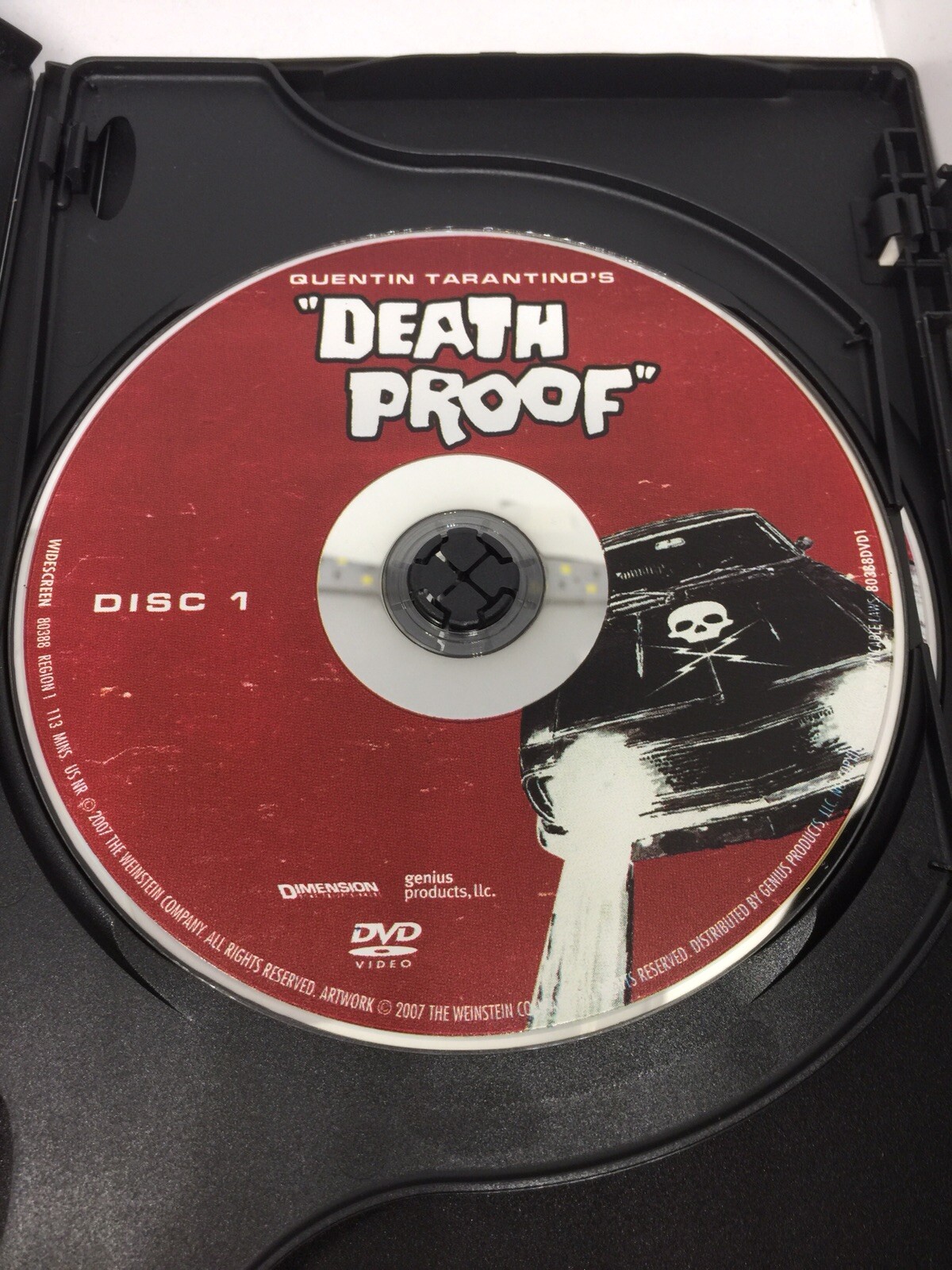 Grindhouse Presents Death Proof DVD 2 Disc Special Edition Widescreen ...
