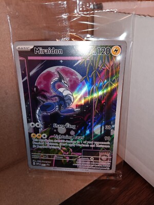 Miraidon SVP 013 Promo Scarlet and Violet TCG FULL ART Pokémon Sealed ...
