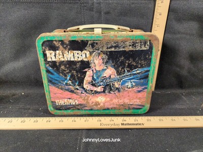 Vintage 80's Rambo Lunchbox Only No Thermos | eBay