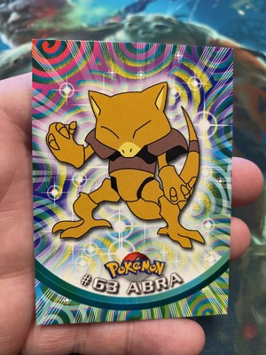 Abra #63 Topps Series 1 TV Animation Edition Blue Label Pokémon TCG ...