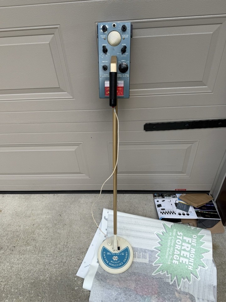 White’s Coinmaster 6/DB G.E.B. Discriminator All Metal Detector Vintage ...