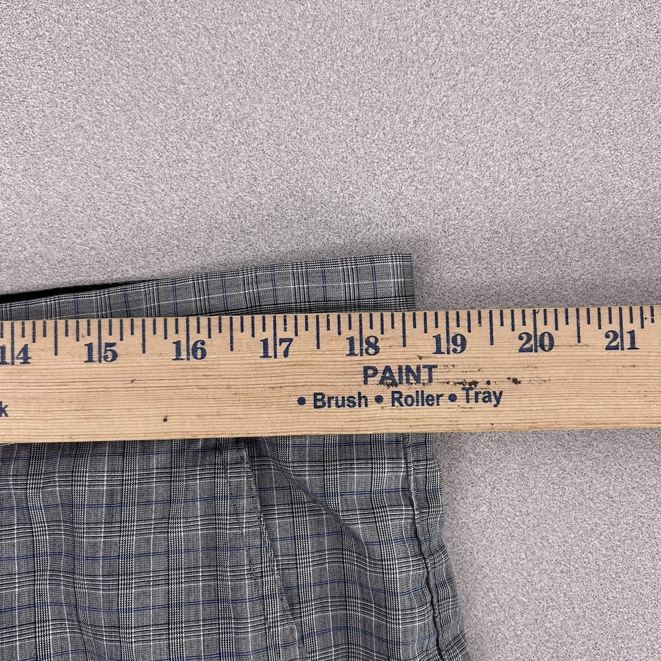 Travis Matthew Shorts Penne Men's 36 Gray Plaid Golf 10” Inseam | eBay