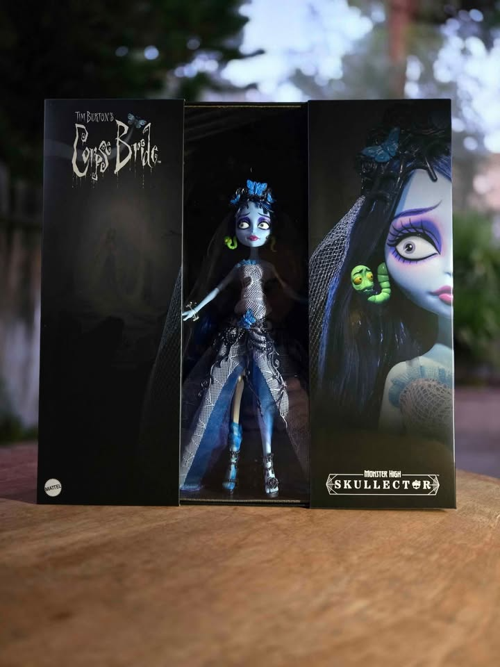 Monster High Tim Burton's Corpse Bride Emily Skullector Doll🎀👰AUTHENTIC ...