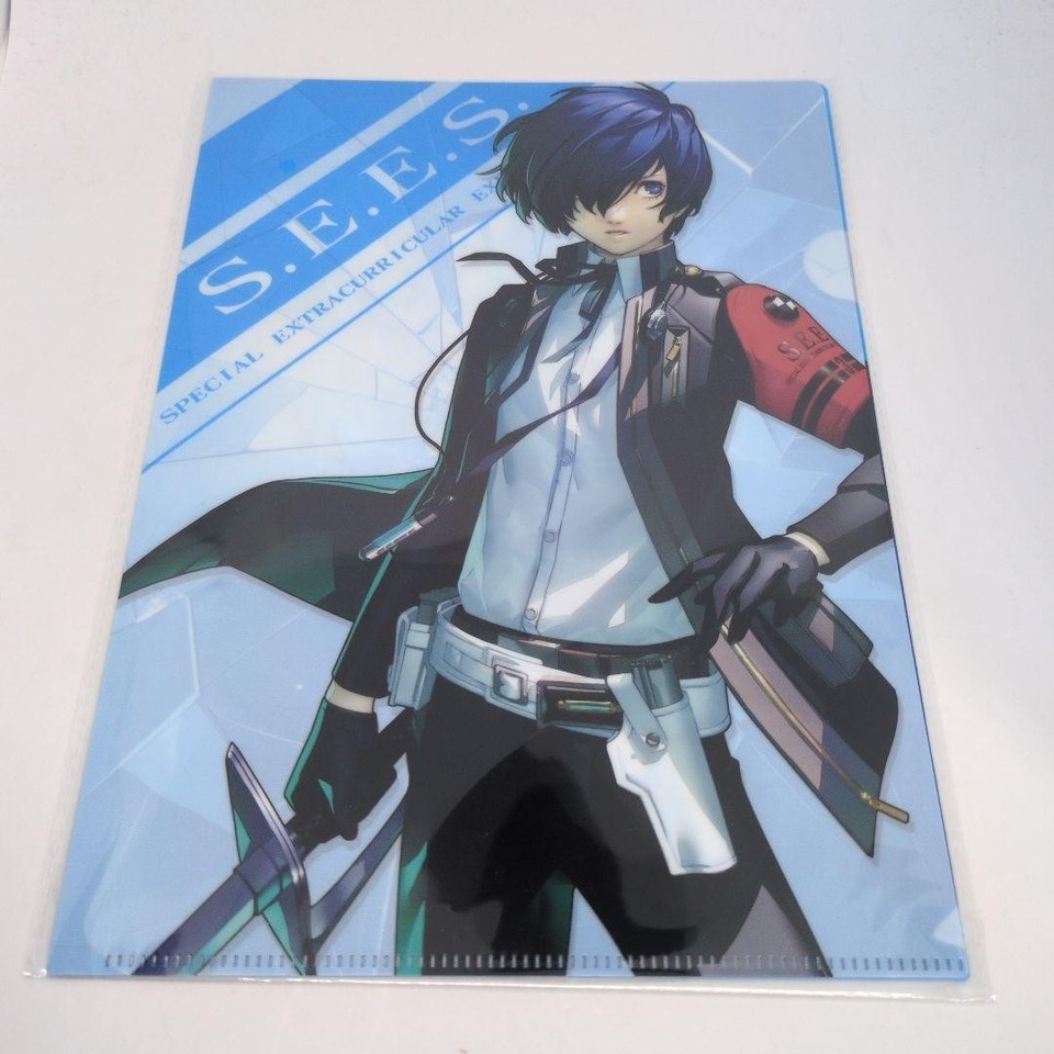 Good Smile Persona 3 P3R File Folder Set New Main Character Collectible ...