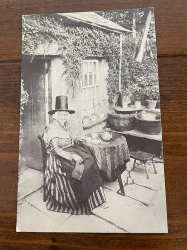2 Tandem Publishing B&W Postcard Welsh Tea Party in 1800s (Merioneth ...