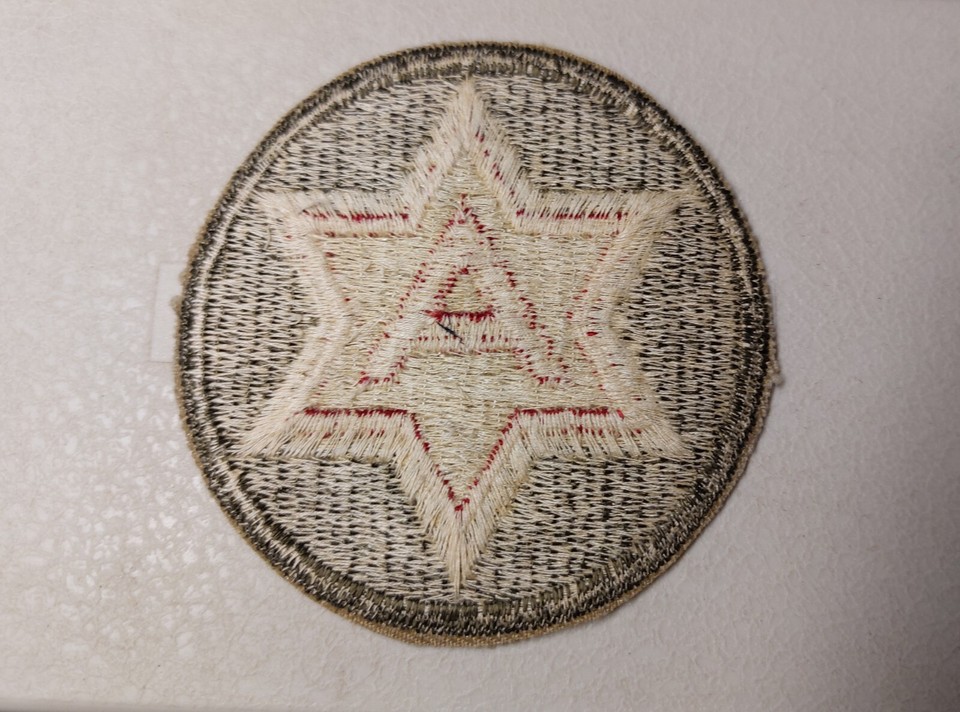 Original WW2 Era US Military 6TH Army Group Ssi European Campaign ...