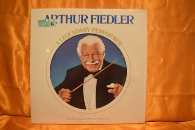 Arthur Fiedler A Legendary Performer LP IN SHRINK w/ Book | eBay
