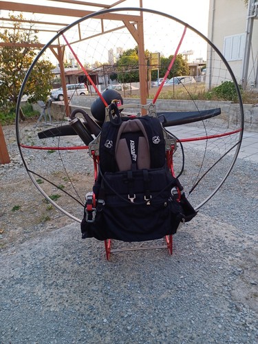 paramotor engine, frame, and harness. | eBay