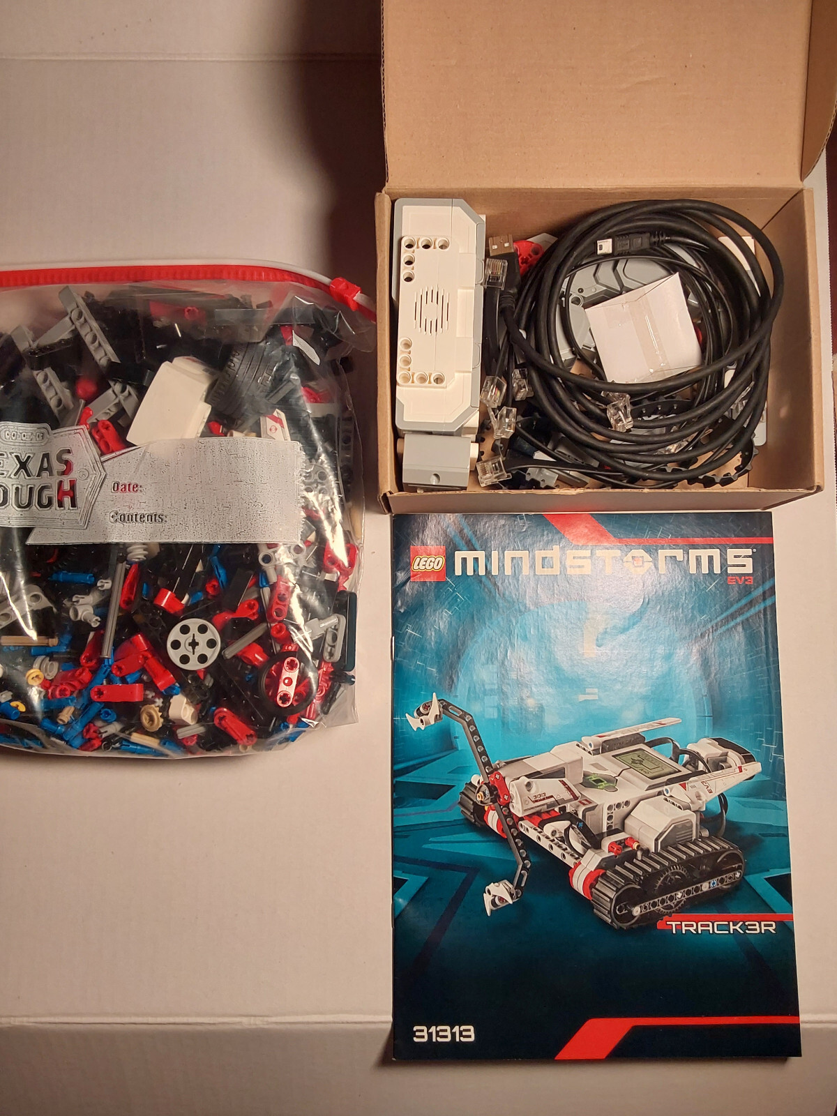 LEGO MINDSTORMS EV3 (31313) Robot Kit, Used, Tested, Working, All Parts ...