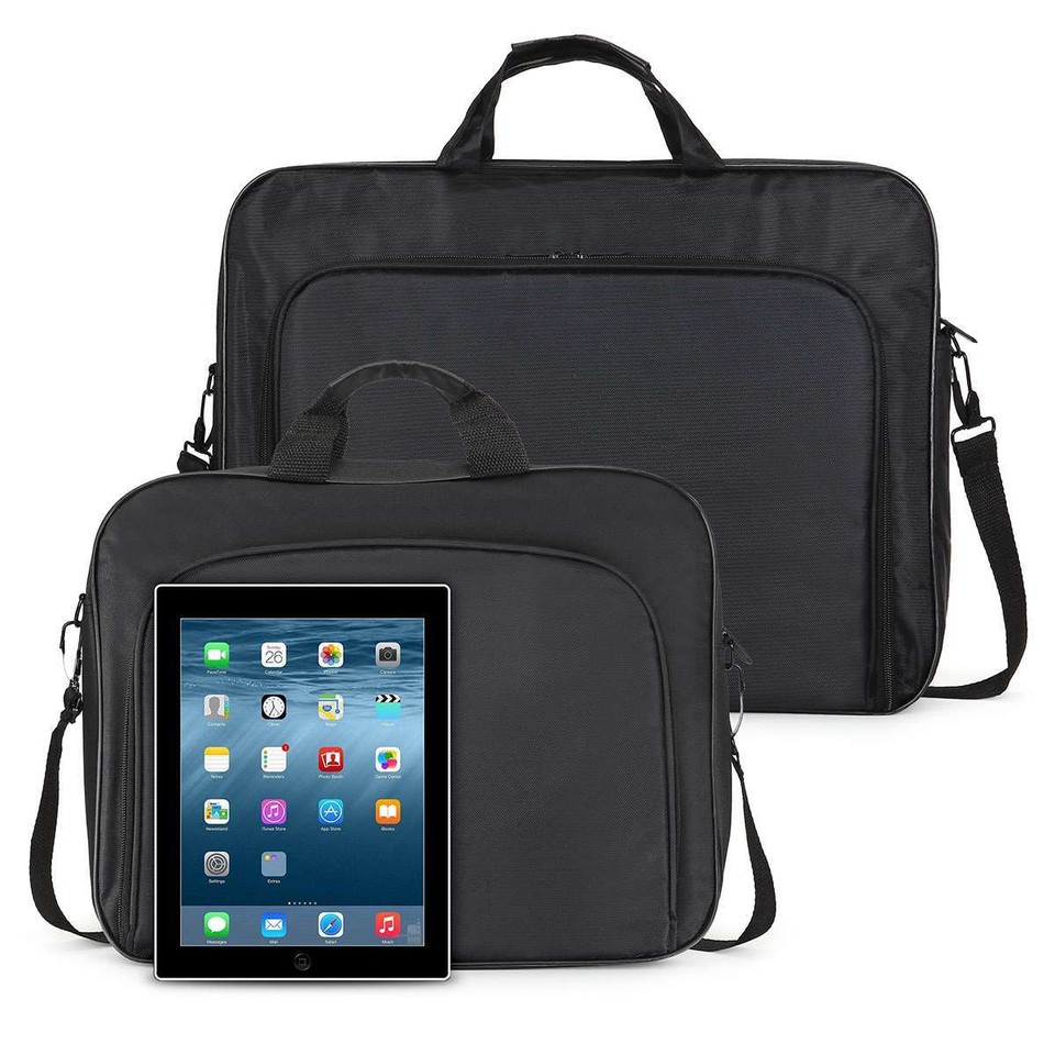 15/17in Laptop Shoulder Bag Padded Computer Tablet Carrying Case for ...