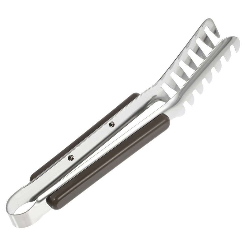 Buffet Food Serving Tongs Multi-function Kitchen Stainless Metal | eBay ...