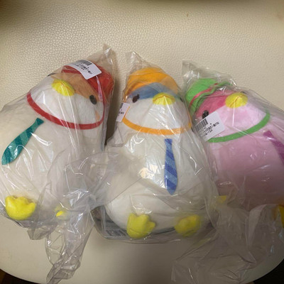 Yakuza Like a Dragon Bunchan Plush Doll Set of 3 Red Pink Blue Ryu ga ...