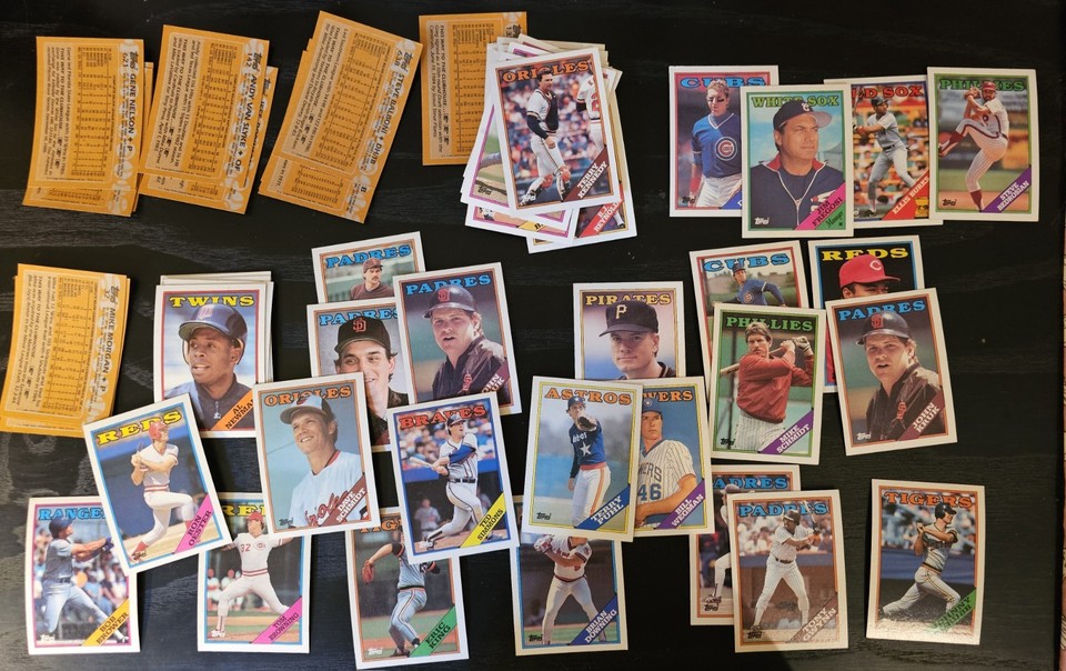 Lot Of 86 TOPPS Baseball Cards 1980s | eBay