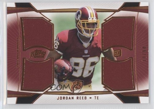 2013 Topps Prime Quad Relics Copper /94 Jordan Reed #QR-JRE Rookie RC ...