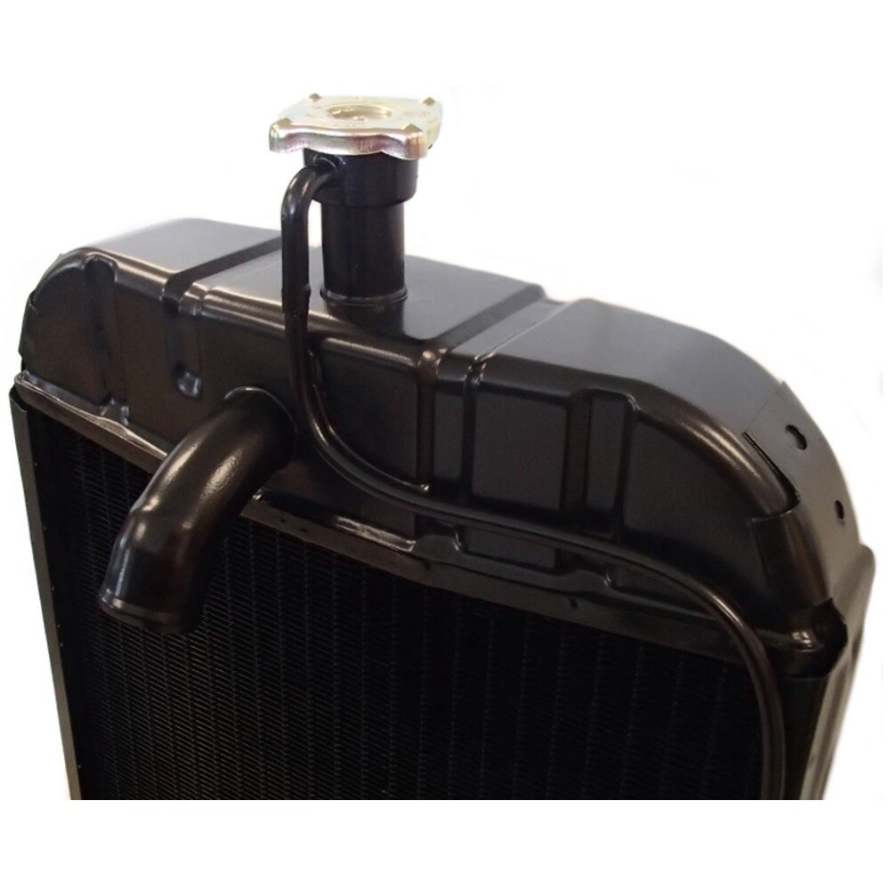 8N8005 Radiator w/ Styled Cap and Upper Lower Hose Kit Fits Ford ...