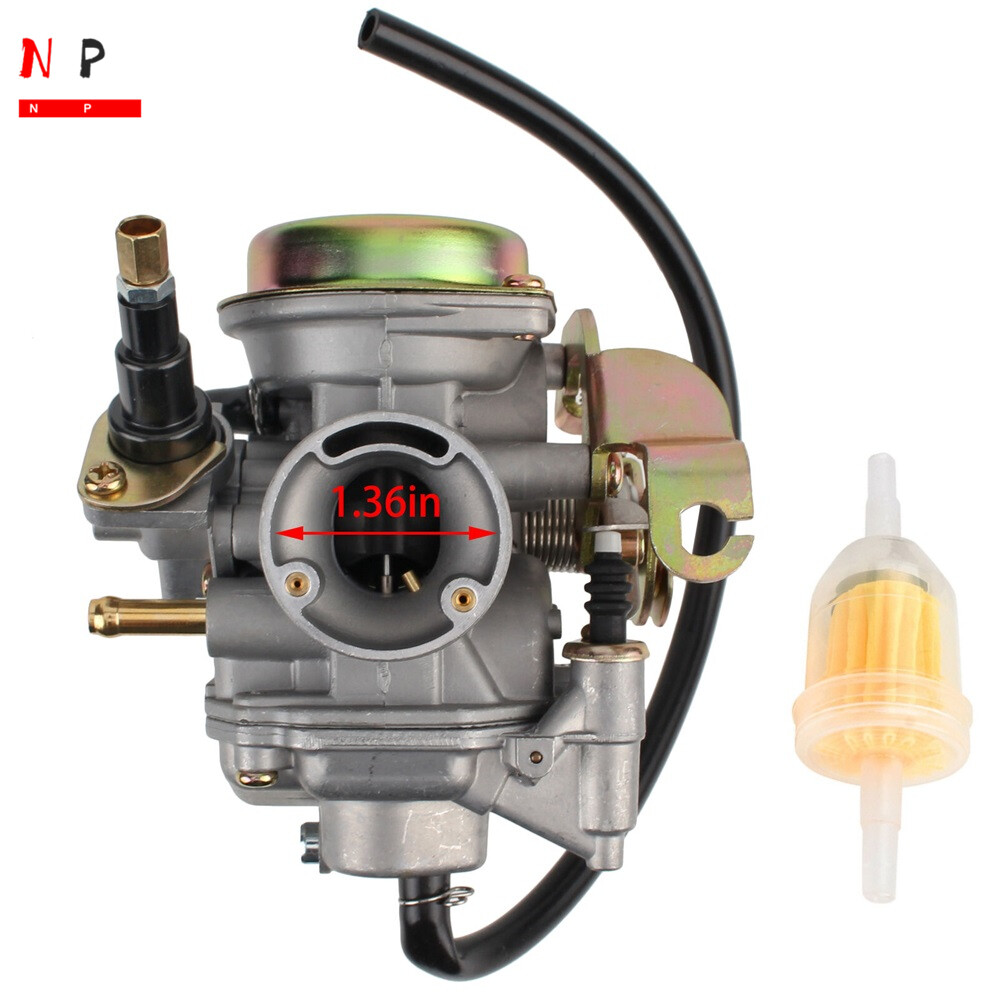New For Yamaha Raptor 90 ATV 90cc Four Stroke Carb Carburetor 2009-2013 ...