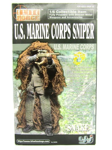 1/6 Scale U.S. Marine Corps Sniper "Snake" - MINT IN BOX | eBay