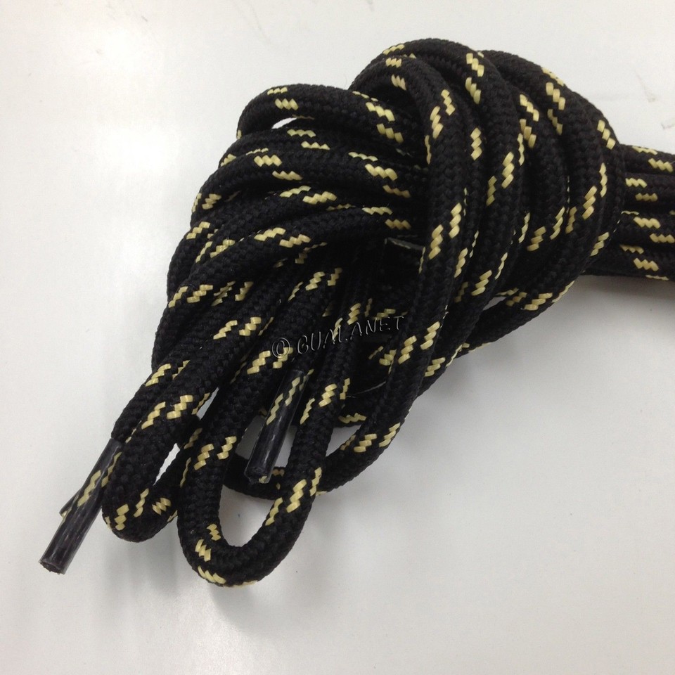 Kevlar Reinforced Boot Laces Work Hiker HEAVY DUTY Round Shoelaces ...