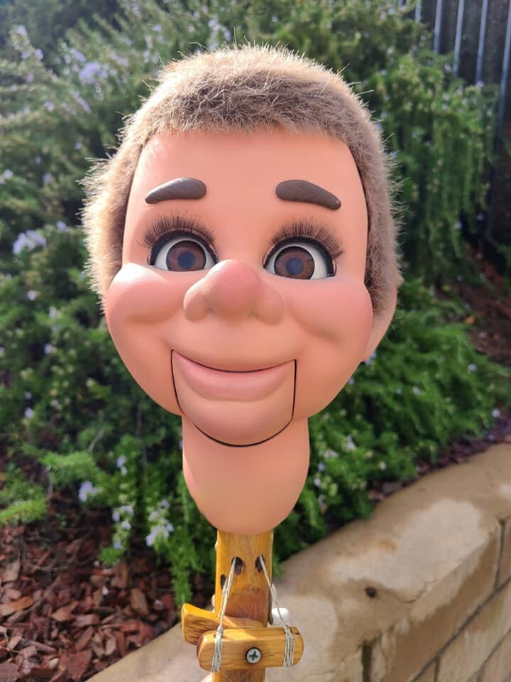 Ventriloquist Boy Dummy Makeup