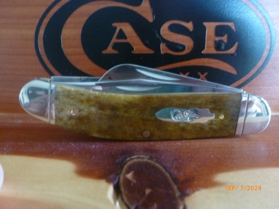 Case XX #58210 Smooth Antique Bone 3-Blade Sowbelly TB6339SS - New In ...